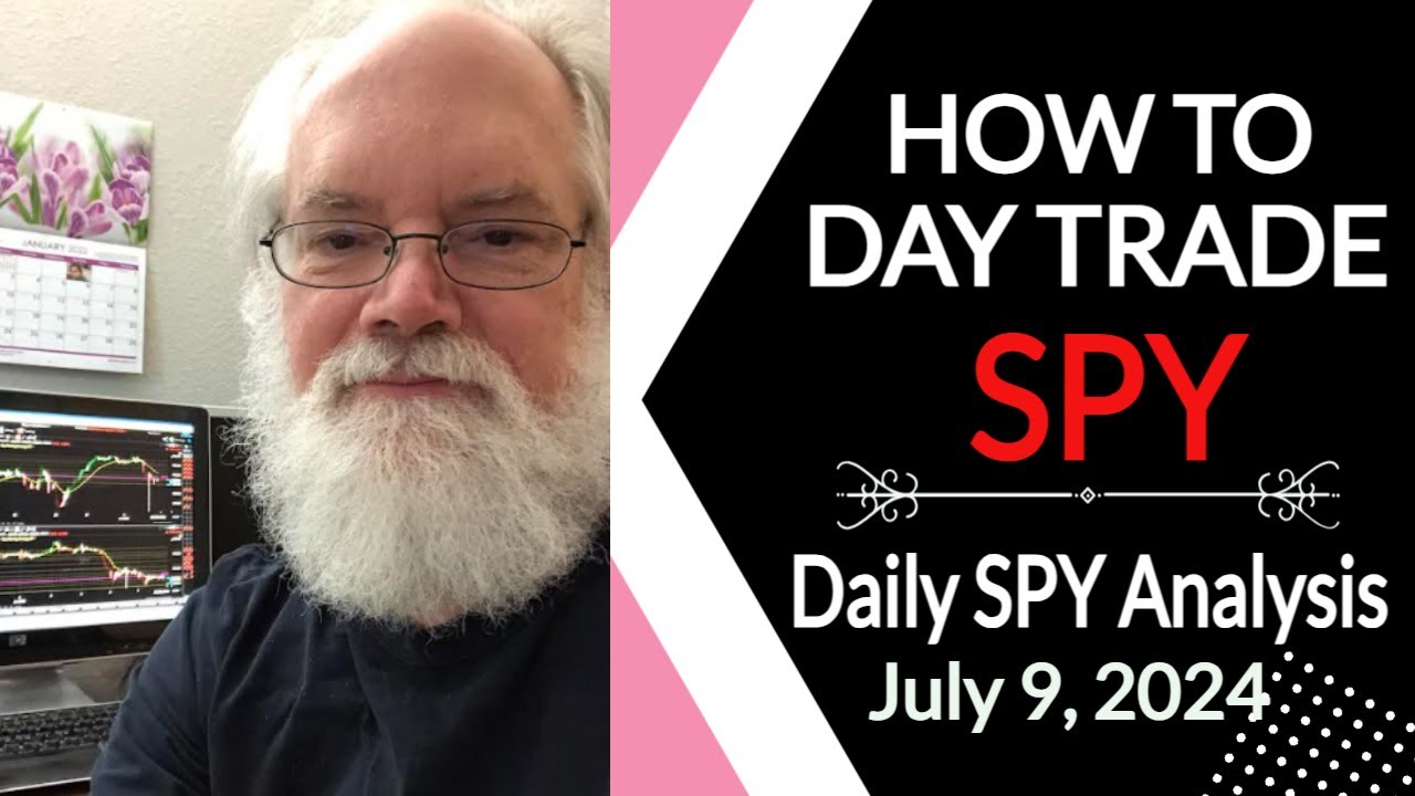 How to Day Trade SPY. Daily SPY Analysis. Tuesday, July 9, 2024. How to ...