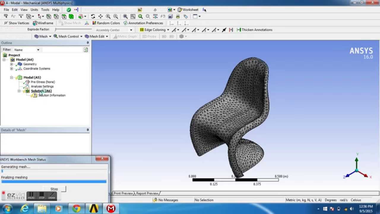 MODAL ANALYSIS in Ansys Workbench - YouTube