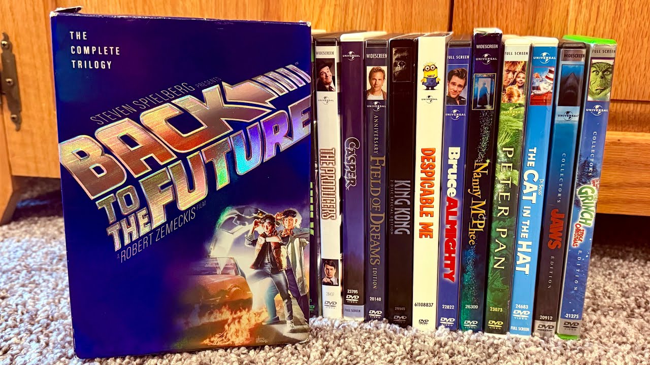 My Universal DVD Collection - YouTube