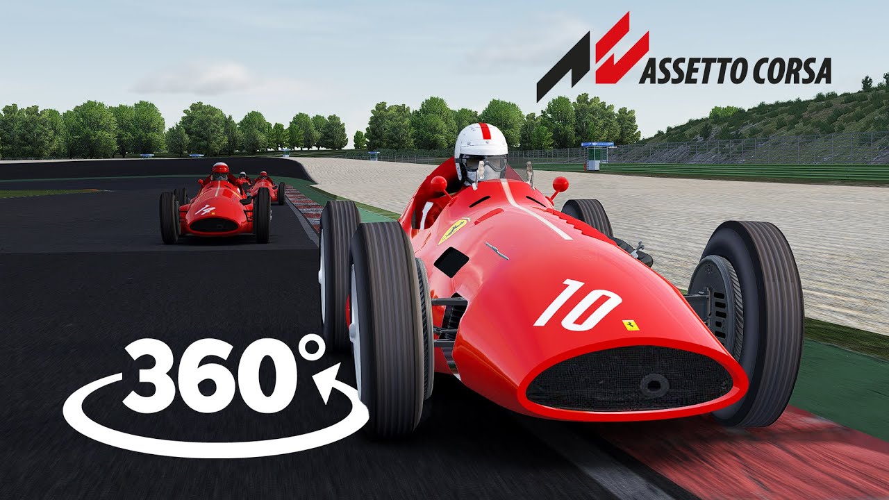 Car racing 360° Ferrari 555 F1 Onboard VR Experience - YouTube