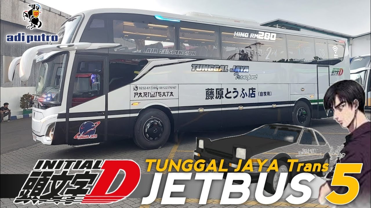 JETBUS 5 SERI BALAPS ‼️ LIVERY PALING KEREN PO TUNGGAL JAYA TRANS VERSI ...