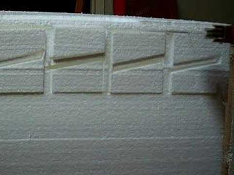 Cutting EPS foam multiple shapes - YouTube