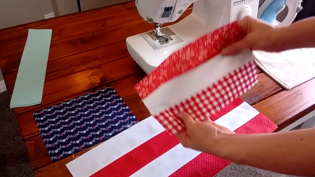 American Flag Quilt Block - YouTube