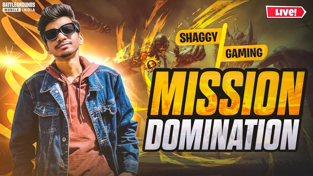 BGMI LIVE WITH NoXxSHAGGY | ShaGGY GAMING | 1v1 TDM Challenge and ...