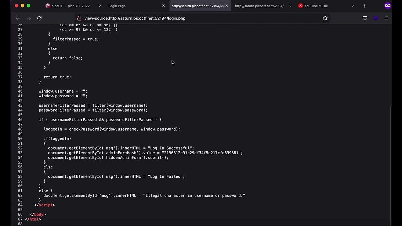 local Authority | PicoCTF 2022 - YouTube