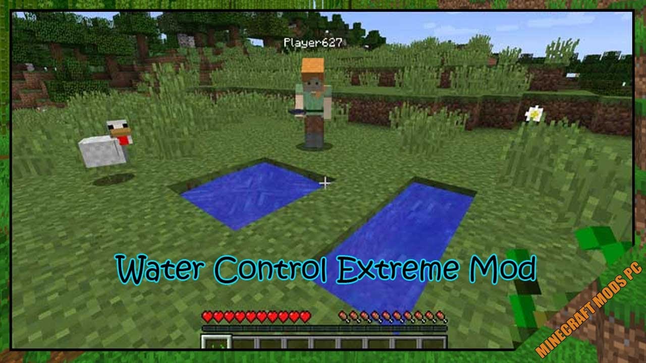 Water Control Extreme Mod 1.12.2 - Minecraft Mods for PC - YouTube