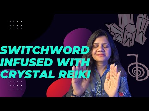 Powerful SWITCHWORD + Clear Quartz Crystal REIKI healing cymbals ...