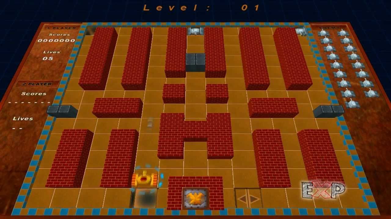 Battle City - NES Game & Battle Rush (3D "Remake") - YouTube