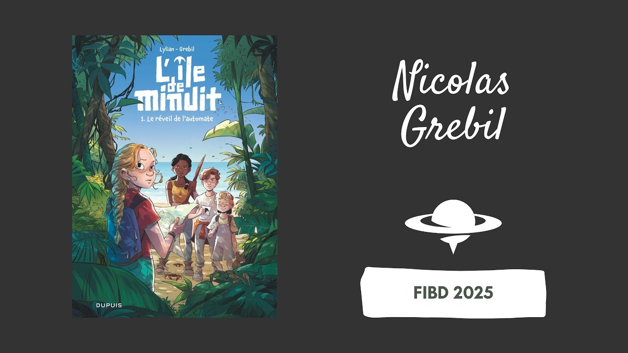 Nicolas Grebil en interview pour planetebd com - YouTube