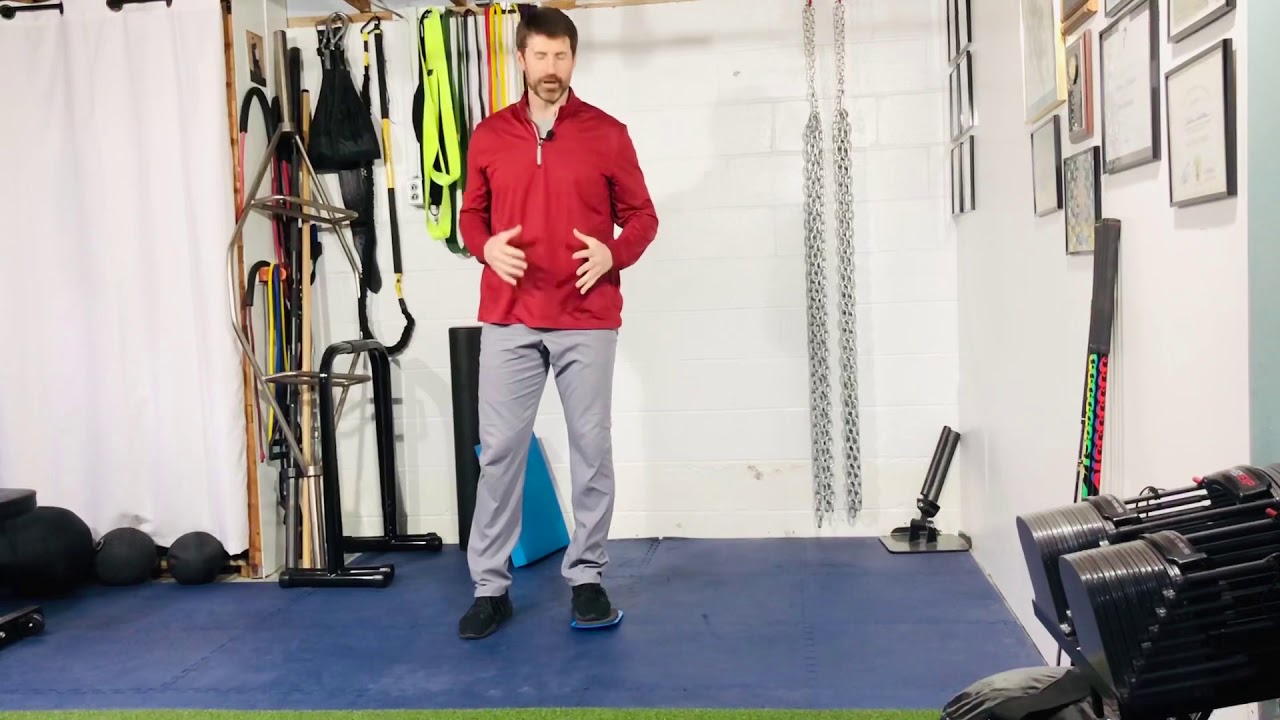 Slider Lateral Squat - YouTube