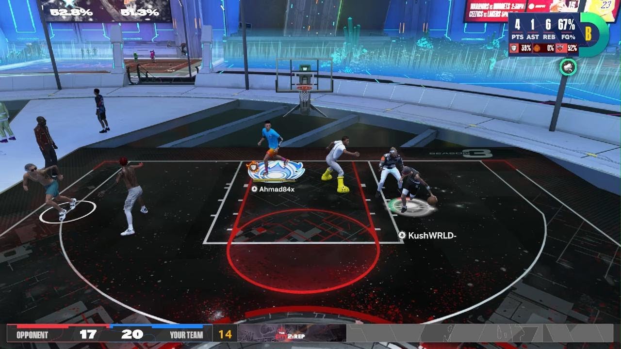 NBA 2K24 Screen game winner - YouTube