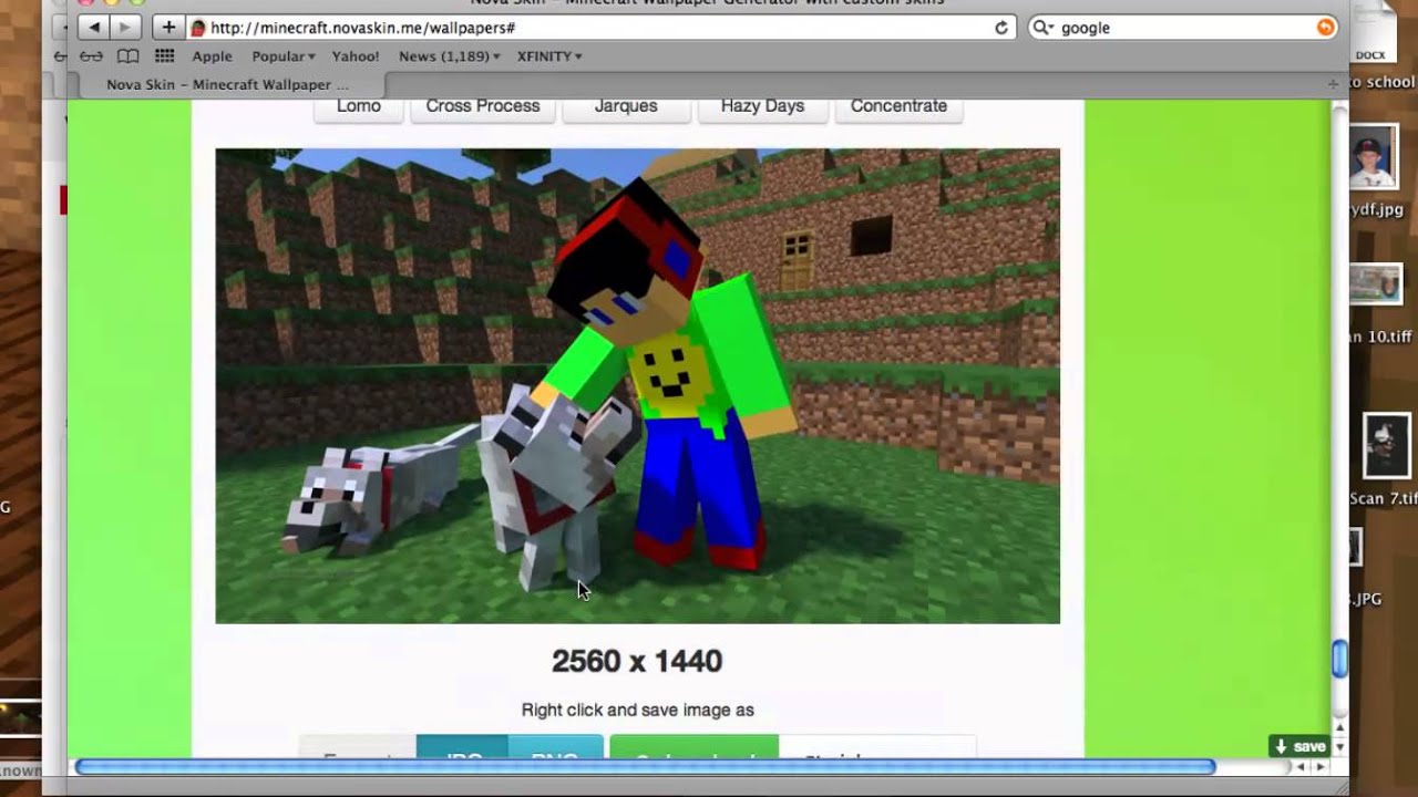 HOW TO: make your minecraft avatar in your own channel art, profile ...