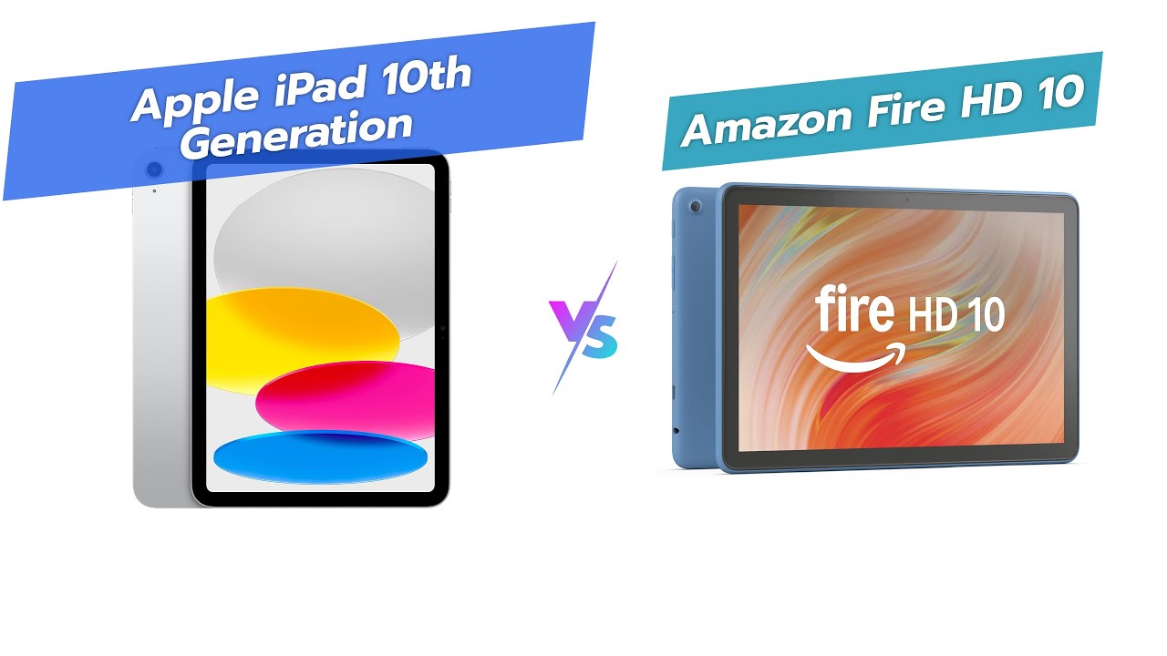 Apple iPad vs Amazon Fire HD 10 📱💥 - YouTube