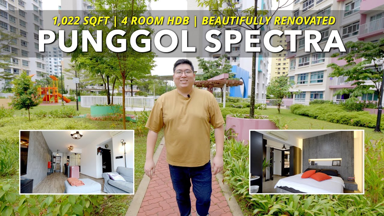 [HDB Series] 624A Punggol Central, Punggol Spectra - 4-Room Unit for ...