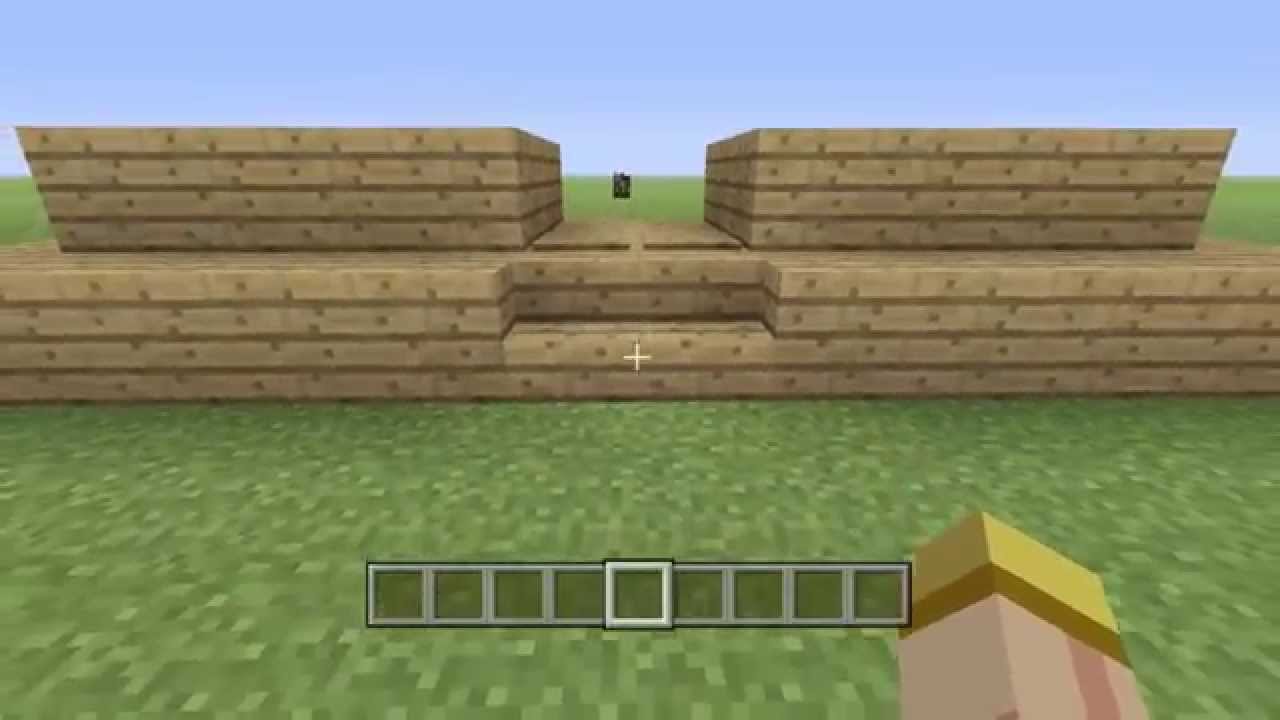 Minecraft PS4: Redstone Trap Tutorial - YouTube