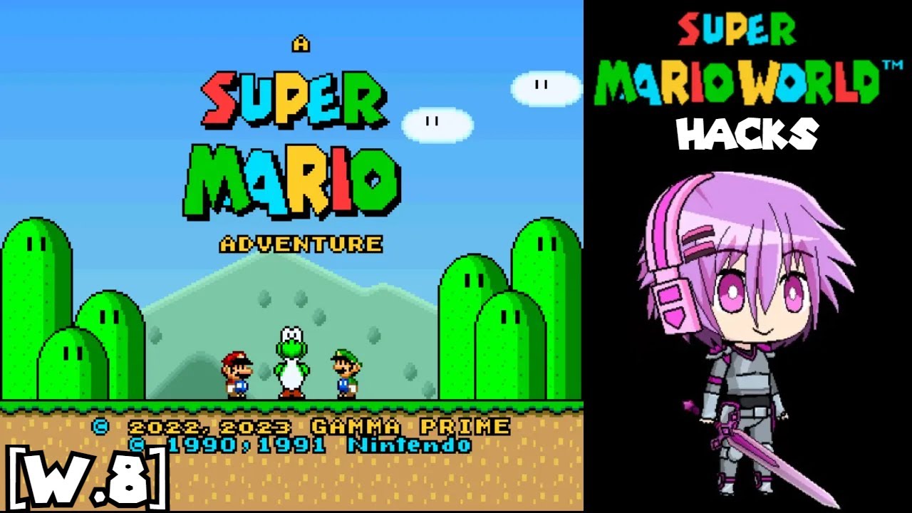 SMW Hack: A Super Mario Adventure - World 8 - YouTube