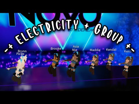 ROBLOX “Electricity” DANCE MOMS | Juniors Group! - YouTube