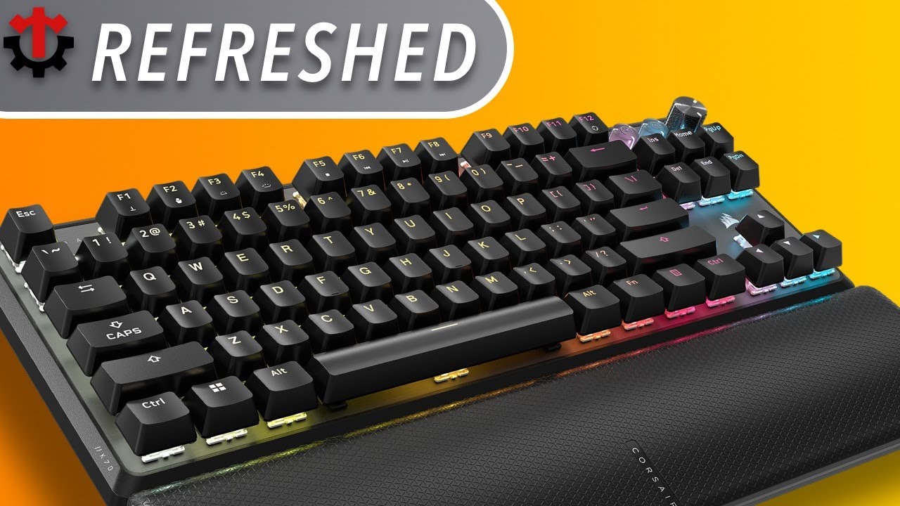 FASTEST Gaming Keyboard EVER from Corsair! - YouTube