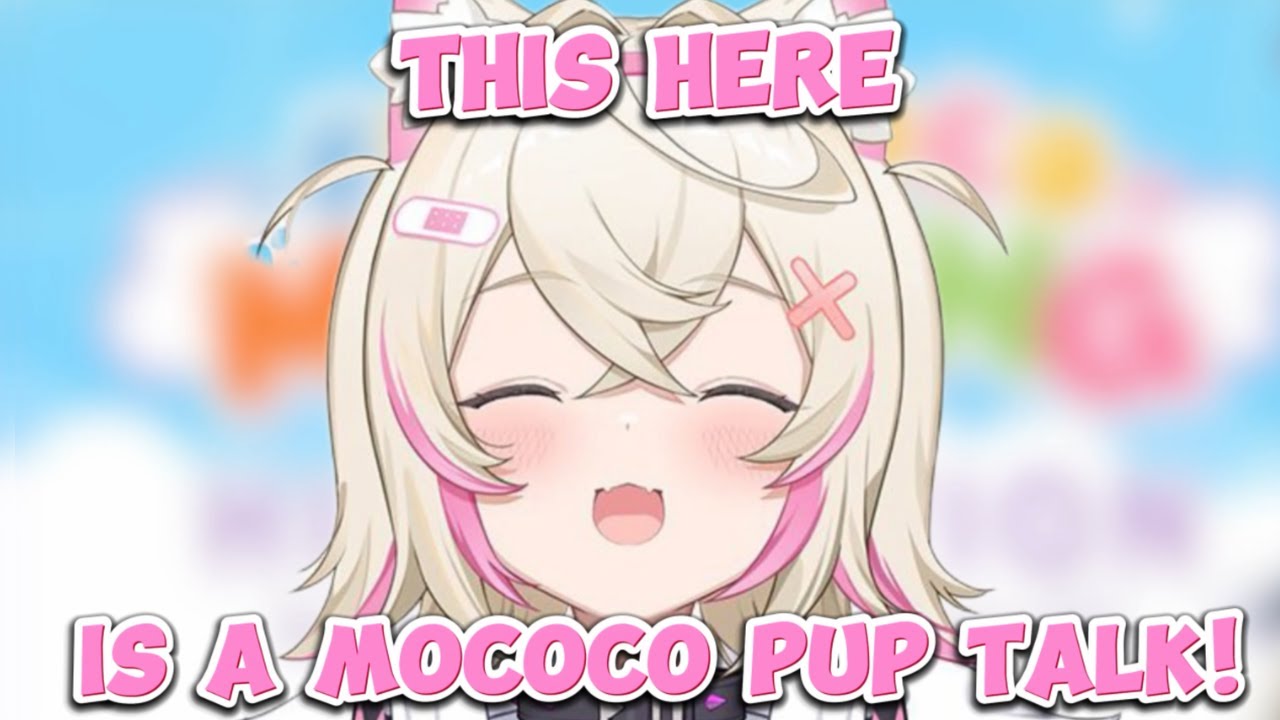 Mococo will always cheer you up during ruff times!!! [Hololive/FuwaMoco ...