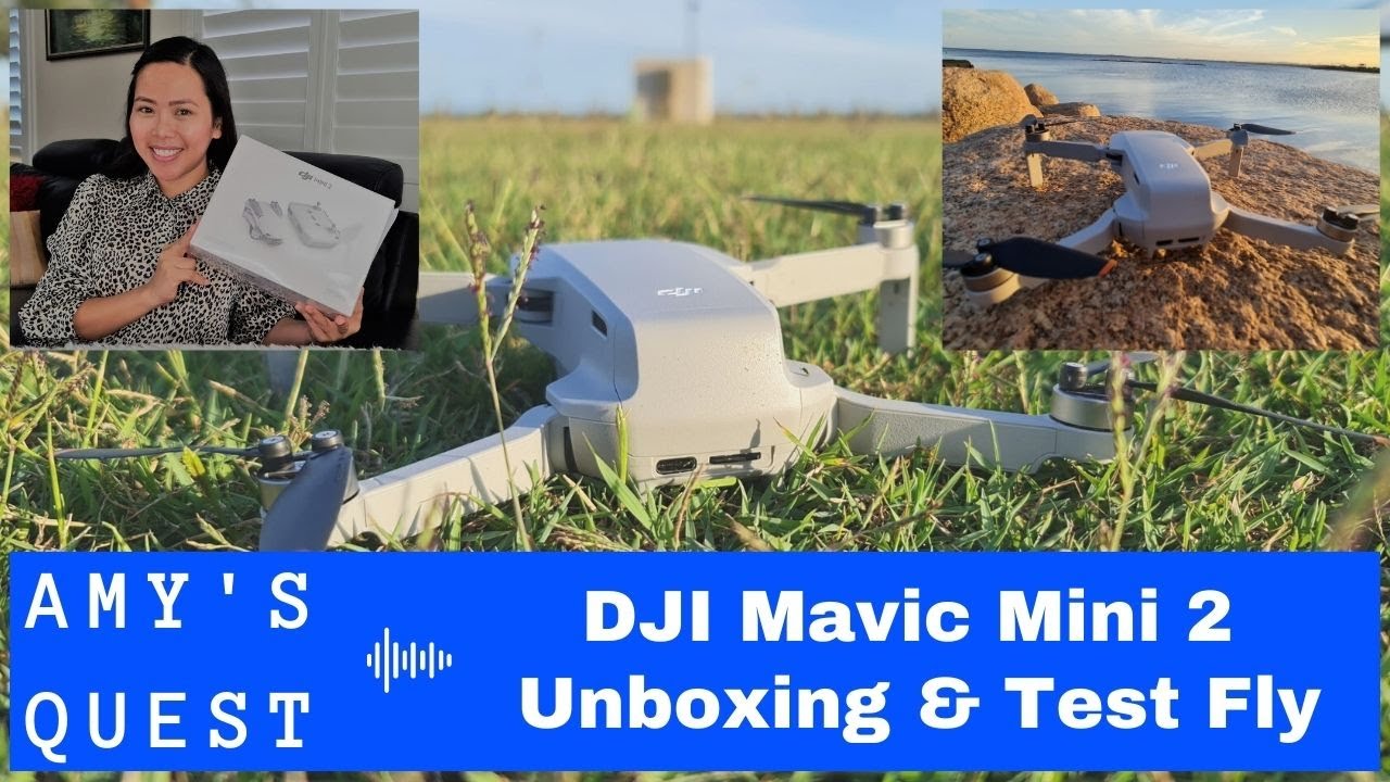 DJI Mini 2 Unboxing & Test Fly | DJI Mavic Mini 2 Fly More Combo # ...
