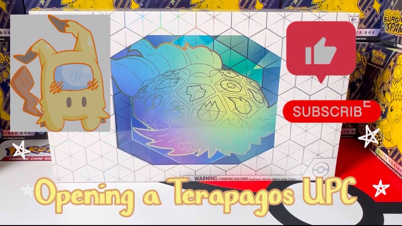 Opening the Pokémon Terapagos UPC Ultra Premium Collection! Is It Worth ...