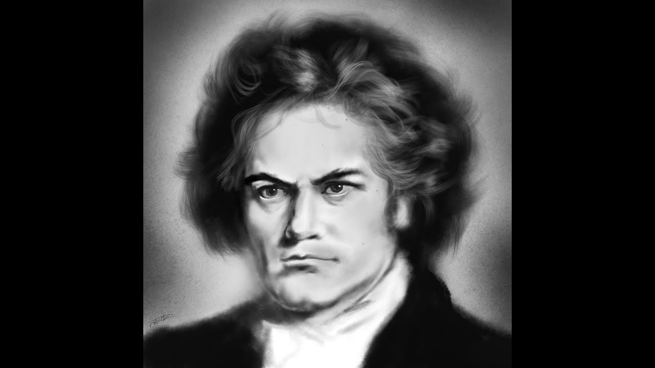 Ludwig van Beethoven iPad Pro / Pencil #procreate - YouTube
