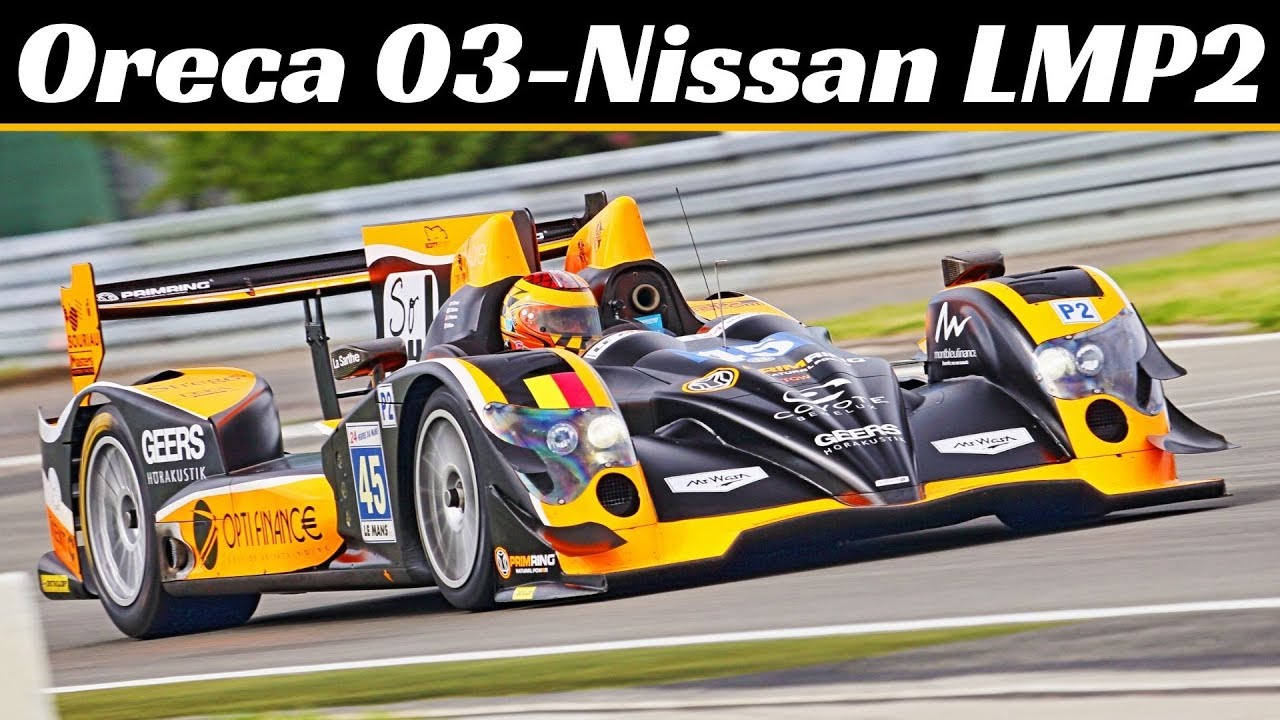 460Hp Oreca 03-Nissan LMP2 (2012) Le Mans Series Racing Prototype - V8 ...