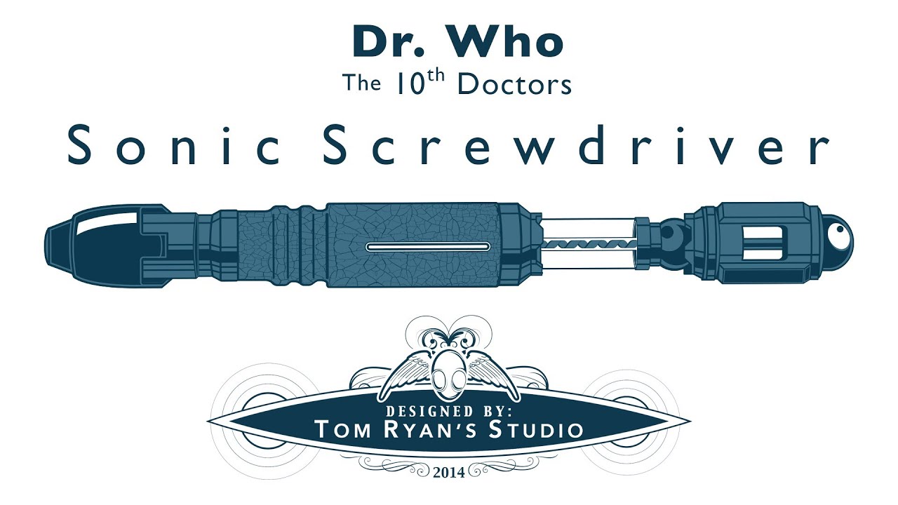 Doctor Who: The Making of the Sonic Screwdriver Fine Art Print by - Tom ...