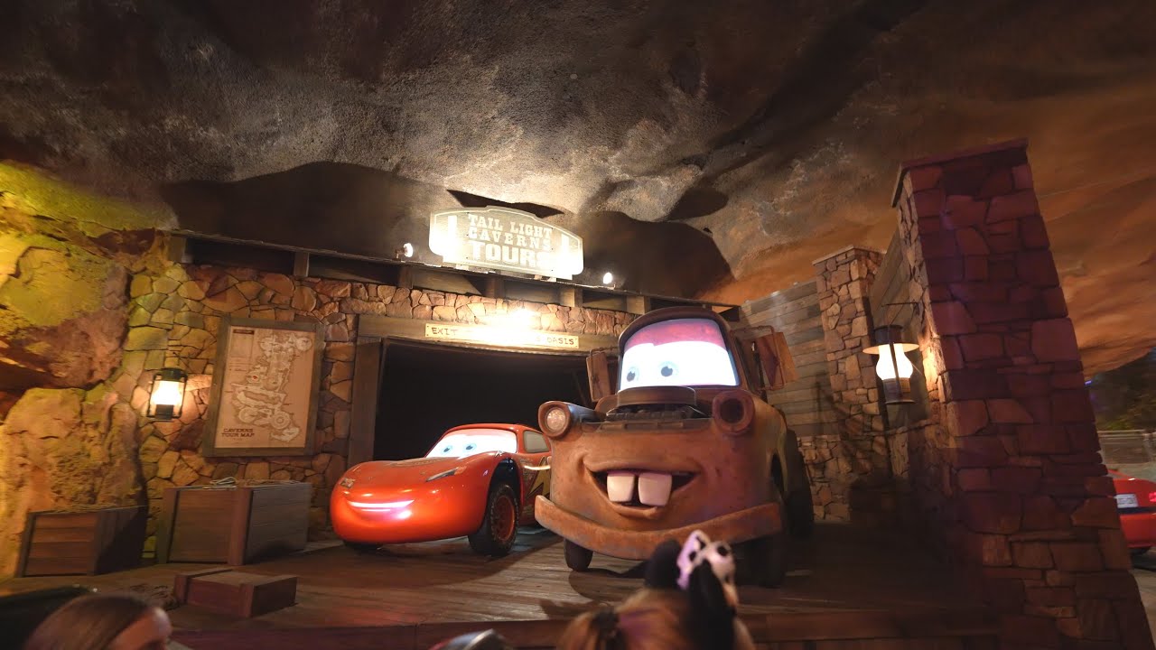 Car Racing Ride - Radiator Springs Racers at Cars Land - POV Disney ...