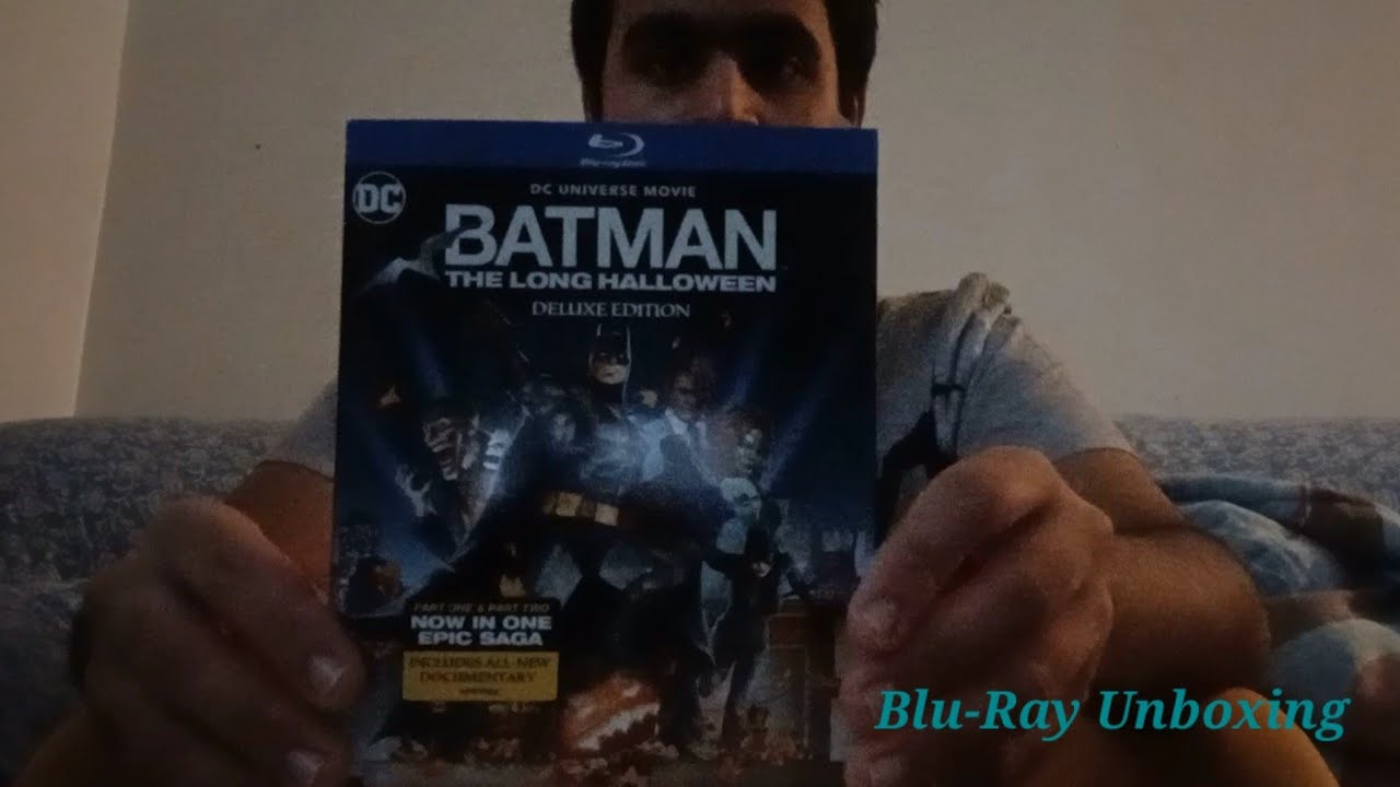 Batman: The Long Halloween - Deluxe Edition Blu-ray Unboxing | Batman: TDK - YouTube