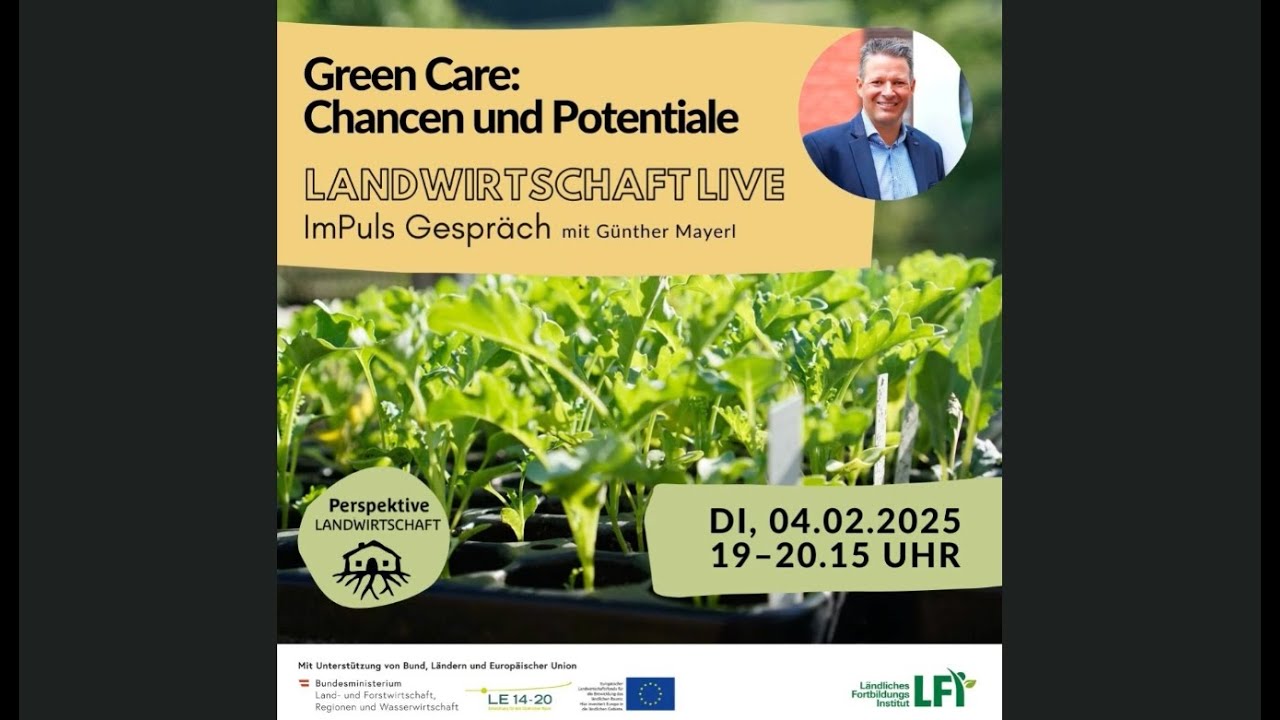 Green Care: Chancen und Potentiale - ein Landwirtschaft ImPuls Gespräch ...