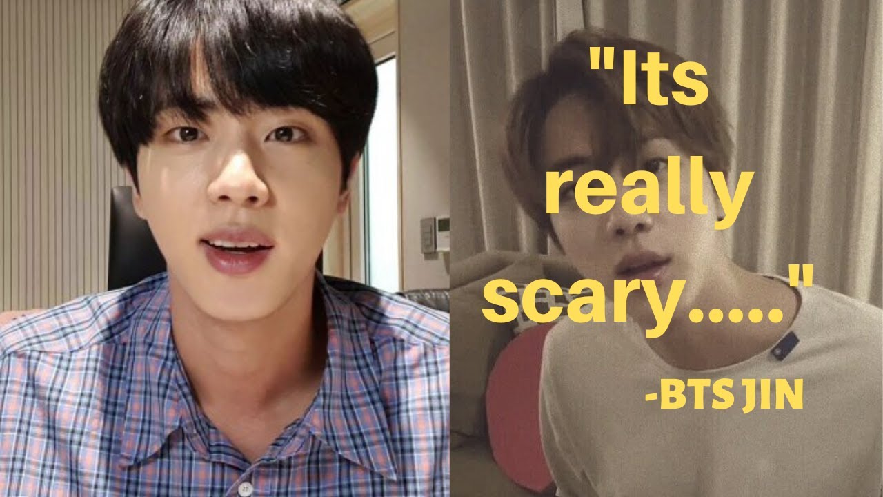 BTS JIN Scared Moments | Scared Kim Seok-Jin | BTS Army Academy - YouTube