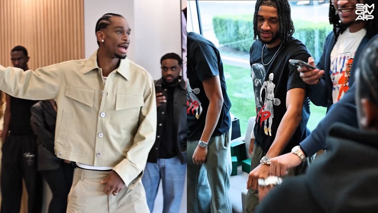 Shai Gilgeous-Alexander surprised teammates with Rolex watches and ...