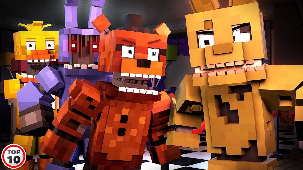 Top 10 Scary FNAF Crossovers - YouTube
