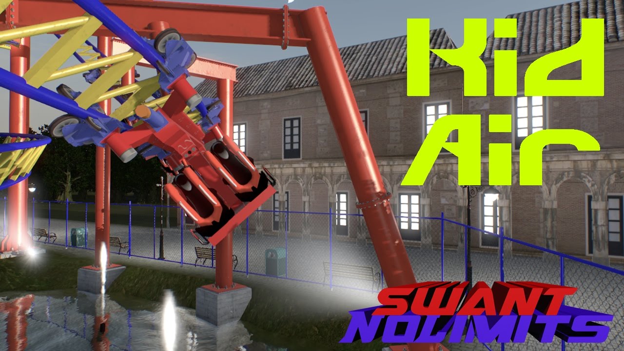 Kid Air - Intamin Family Impulse Coaster - NoLimits 2 Onride - YouTube