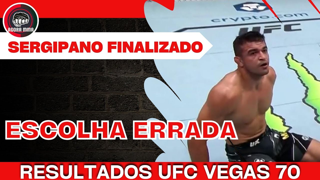 RESUMO DA NOITE DO UFC VEGAS 70 - YouTube