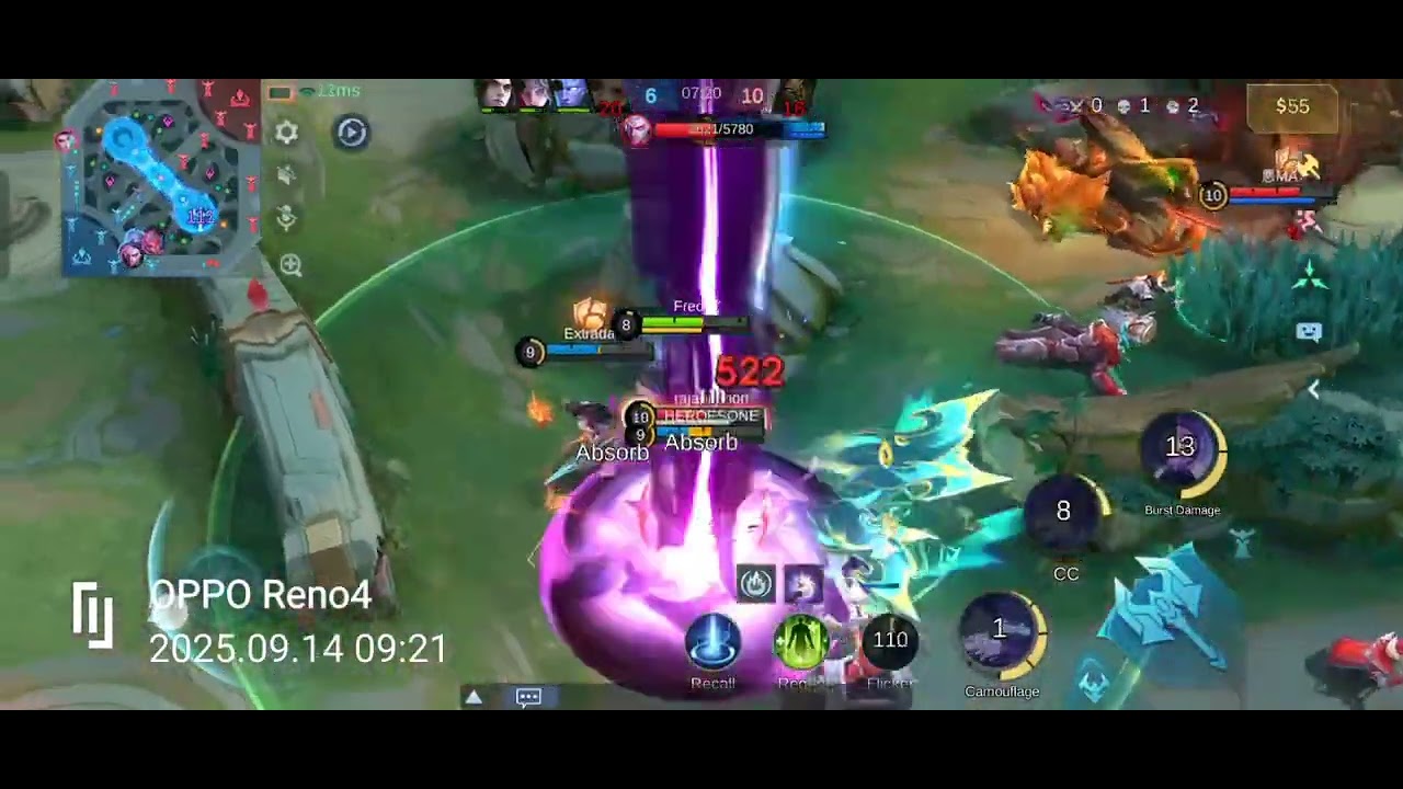 Mobile Legends Rank Gold Lane Marksman Assassin Lesley MVP 3/4/13 ...