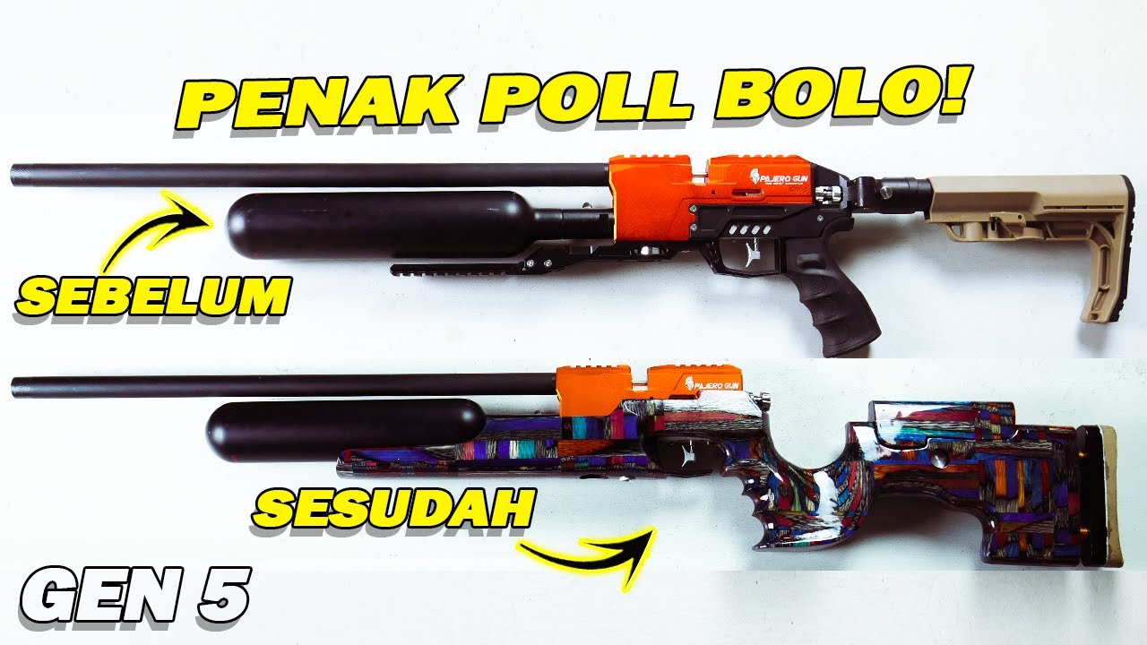 TUTORIAL CARA MERUBAH PCP PREDATOR 500CC POPOR LIPAT MENJADI PCP BOCAP ...