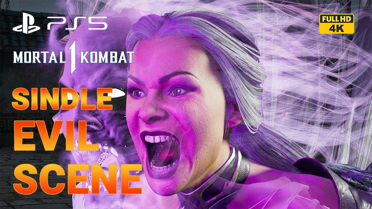 Mortal Kombat 1 Sindel [Evil Story Scene] MK1 PS5 - YouTube
