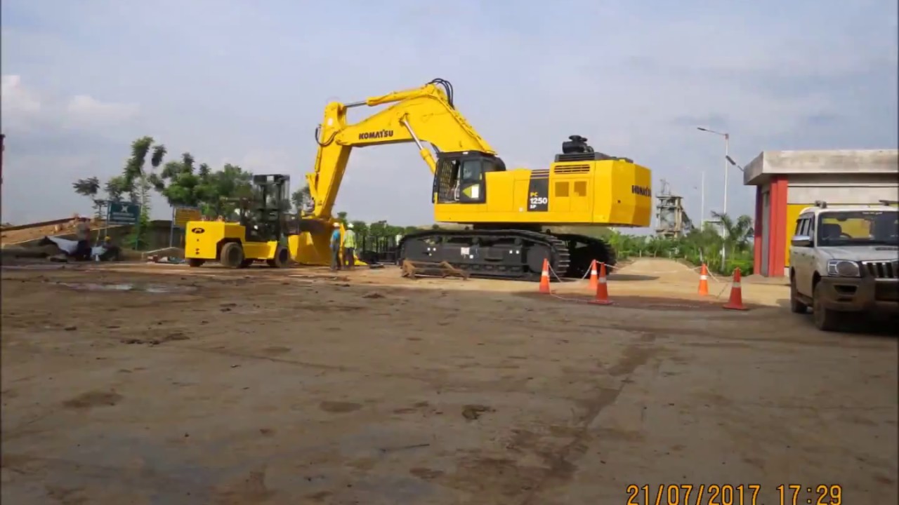 Komatsu PC1250-8R Commissioning Video - YouTube