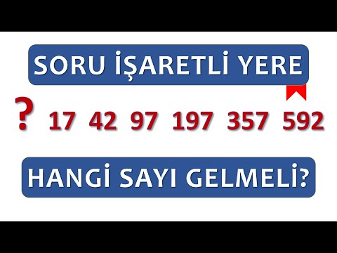 #7 - Zeka ve Dikkat Gerektiren Sayı Bulmacası - Bonus: 7 ile Bölünebilme Kurallarını Kimler Biliyor?