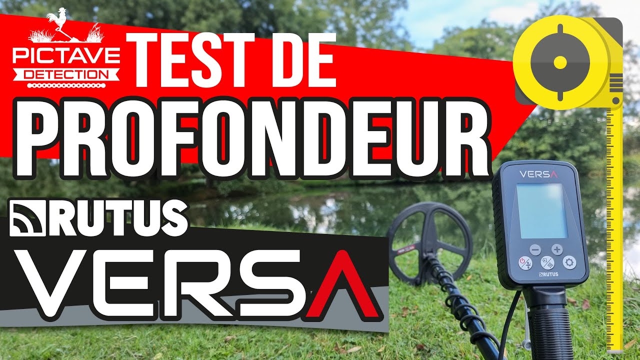 RUTUS VERSA : test de profondeur sur des monnaies - YouTube