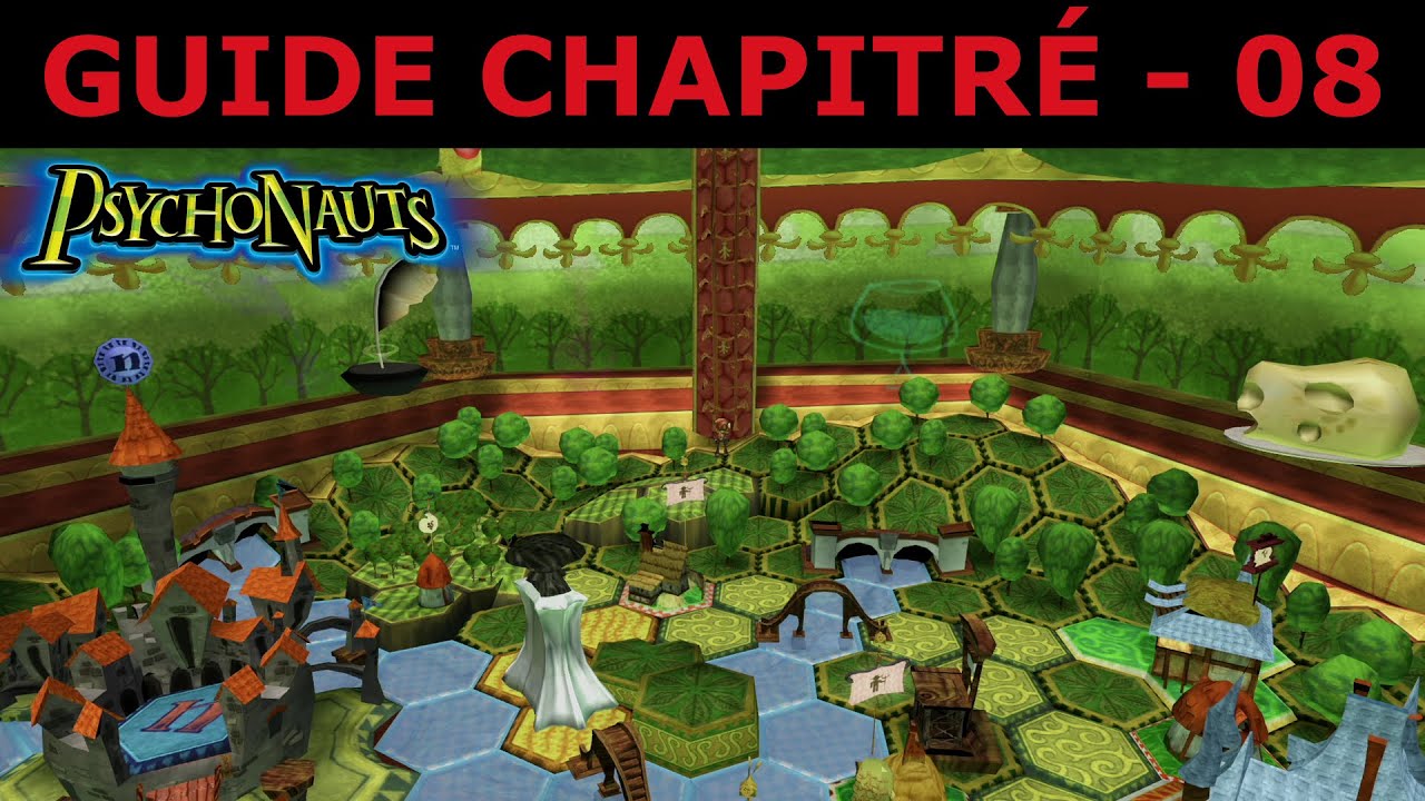 Psychonauts - Guide Chapitré 08 - Le Monde de Waterloo - YouTube