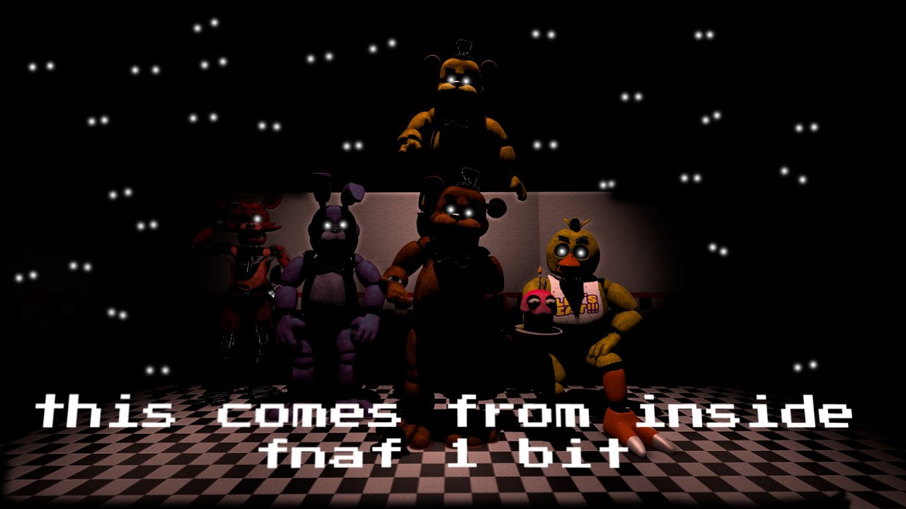 (fnaf sfm) this comes from inside (fnaf 1 bit) - YouTube