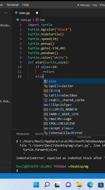 Make Cool stars in python Turtle Graphics source code on https://t.me ...