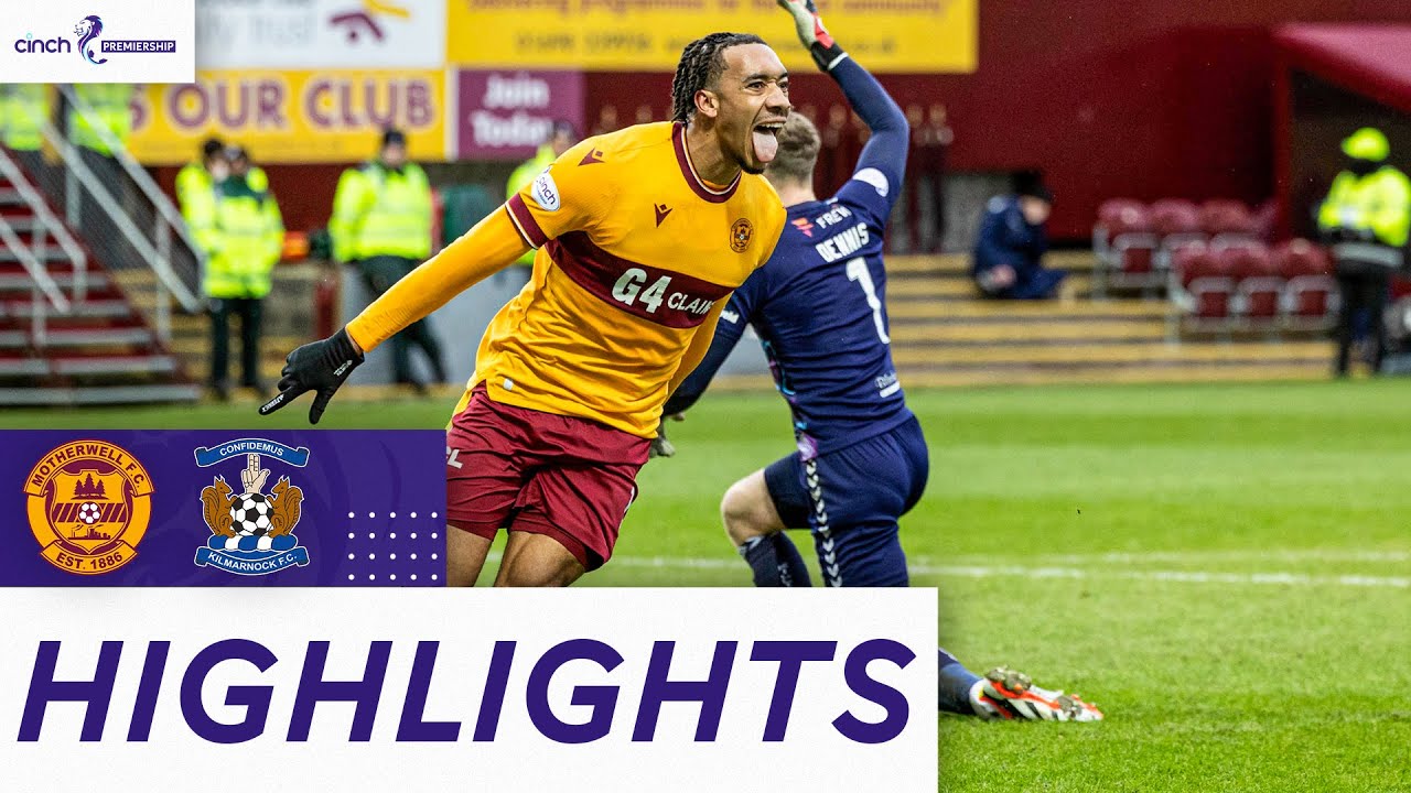 Motherwell 1-1 Kilmarnock | Killie Hold Off Motherwell Attack To Share ...