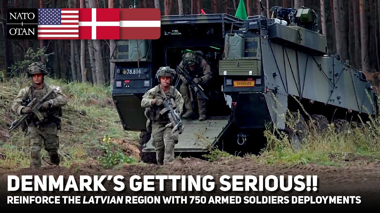 Russia Panic! Hundreds of Danish Armed Forces Conduct an Epic Tactics ...