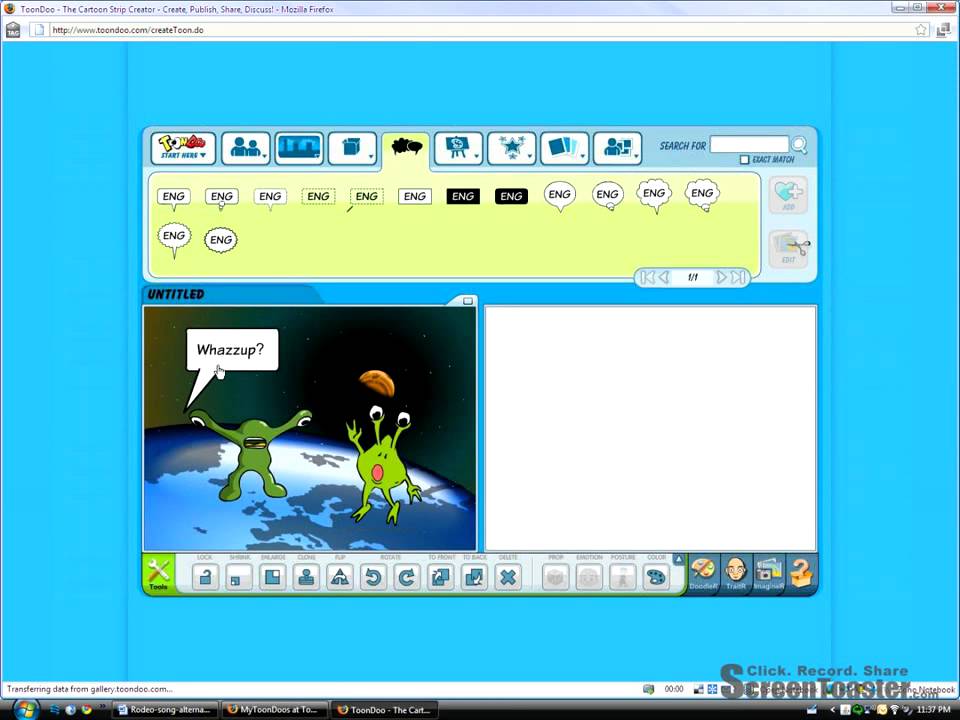 Creating a Toondoo - YouTube