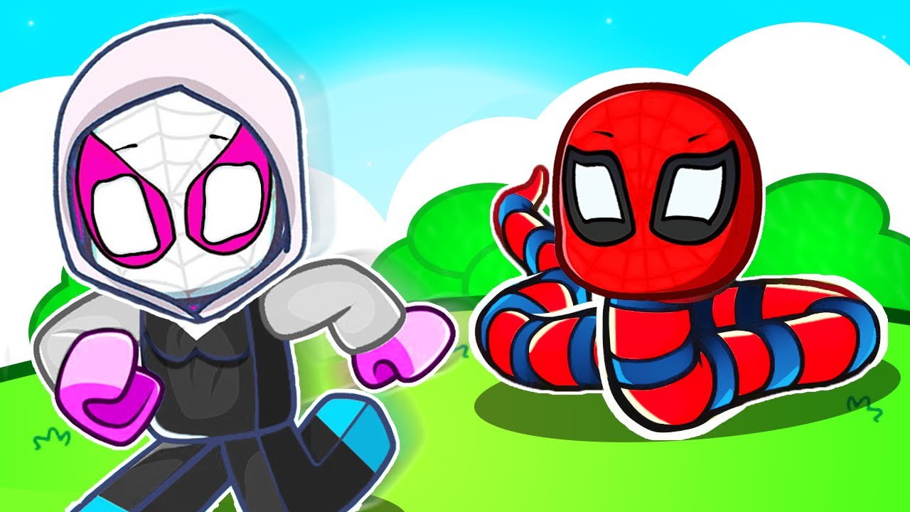 Spiderman and Gwen Become SNAKES... Roblox! - YouTube