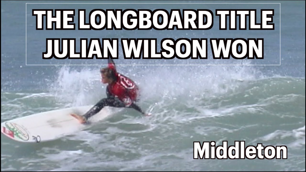 Julian Wilson won an Australian longboard title - YouTube